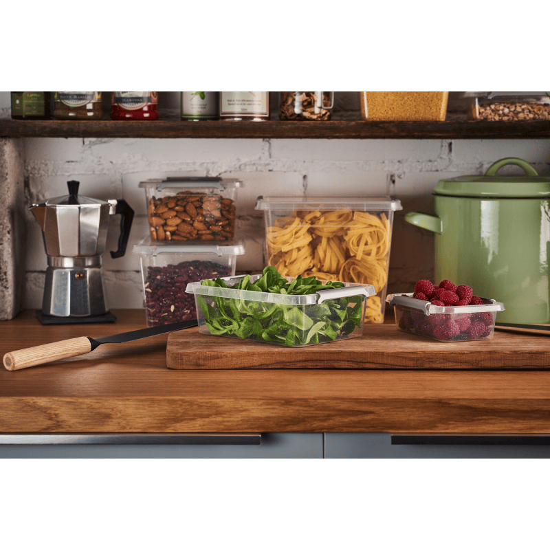 Antibakteriálny box na potraviny 3,1L / Transparent