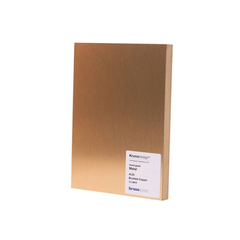 MDF doska KRONOSPAN s kovo laminátom Meď brúsená AL05/6055 Hrúbka dosky ...