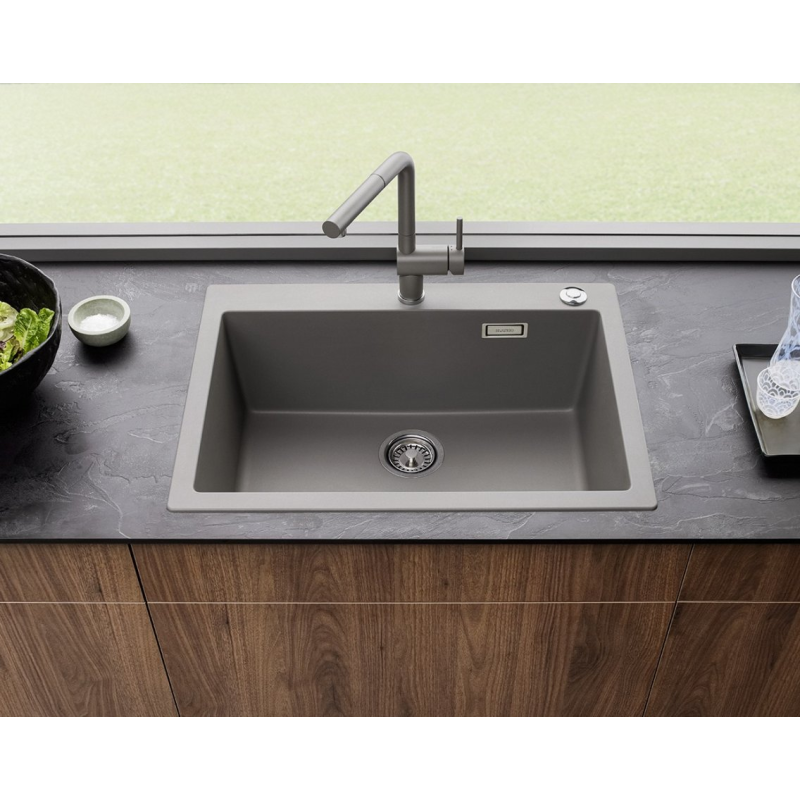 Kameninový drez Blanco PLEON 8 / Sivá vulkán Orientácia Univerzálne ...