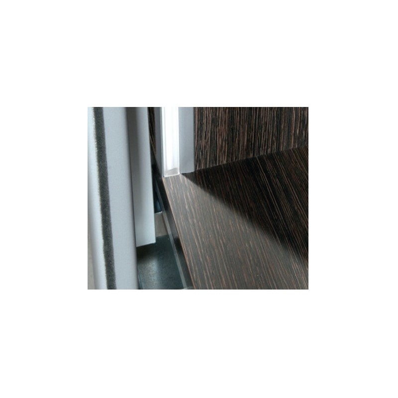 Hliníková lišta LL-16 na LED osvetlenie do skrine Farba profilu Wireli ...