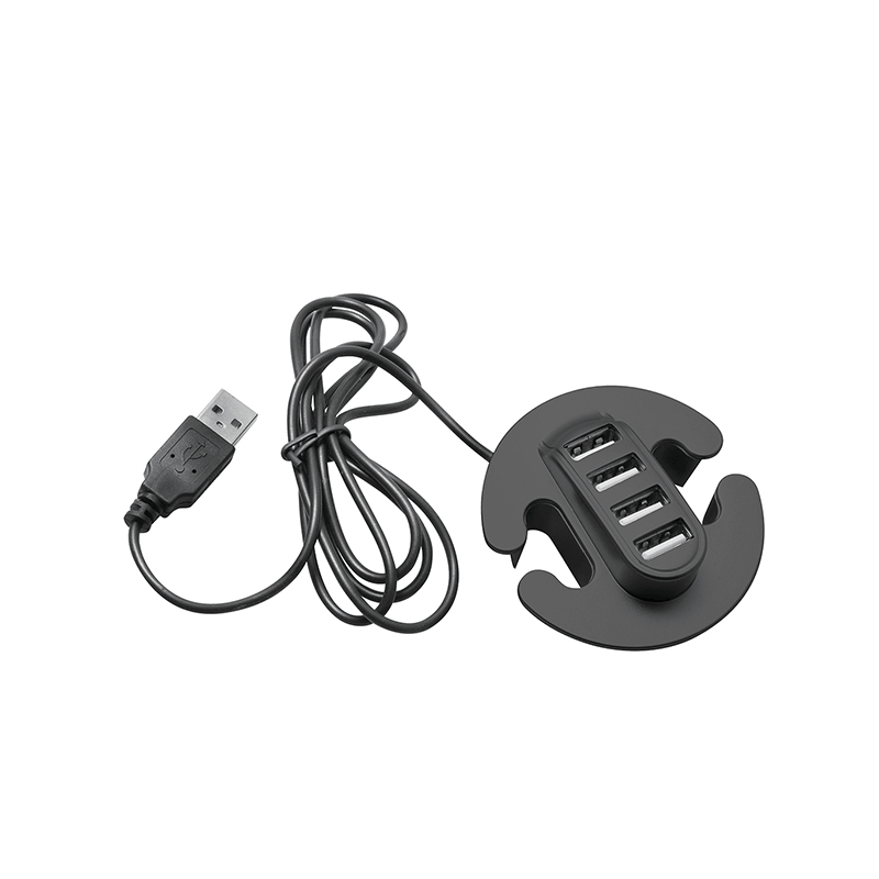 Prechodka na káble LONG / Čierna matná Dĺžka priechodky 400 mm